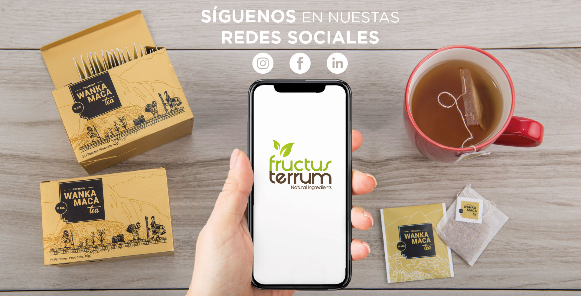 Fructus Terrum Natural Ingredients - Inicio